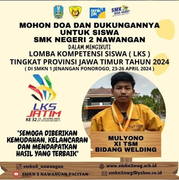LOMBA KOMPETENSI SISWA (LKS) TINGKAT PROVINSI JAWA TIMUR TAHUN 2024